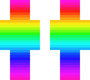 Basic Rainbow Base | Minecraft Skin