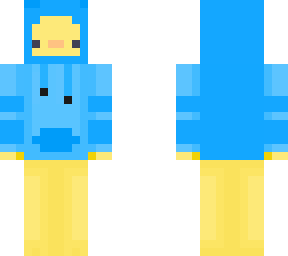 blue duck hoodie | Minecraft Skin