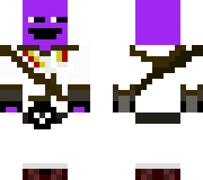 hombre de morado assasin creed | Minecraft Skin