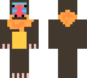 Mandrill | Minecraft Skin