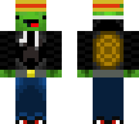 Straw Hat Derp Turtle | Minecraft Skin