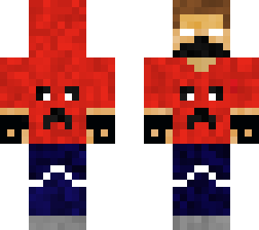 The cool Herobrine | Minecraft Skin