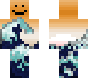 the great wave | Minecraft Skin