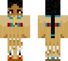 Traditional Apache Clothing | Minecraft Skin