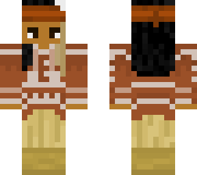 Traditional Apache Clothing | Minecraft Skin