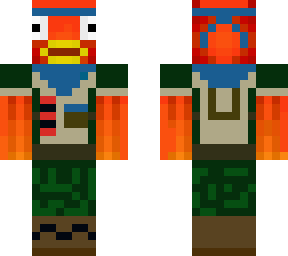 TRIGGERFISH!!! | Minecraft Skin