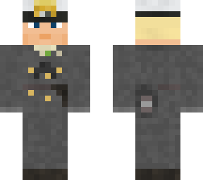 WW2 Kriegsmarine U-boat Captain | Minecraft Skin