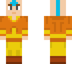 Aang the last airbender | Minecraft Skin