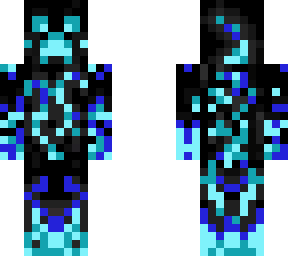 Blue Creeper | Minecraft Skins