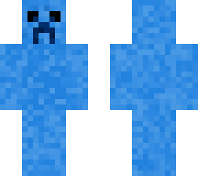 Blue Creeper | Minecraft Skins