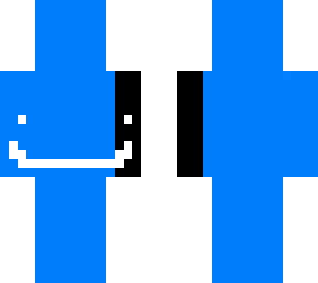 Blue Smiles | Minecraft Skin