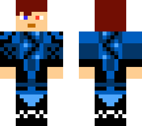 Blue Face | Minecraft Skins