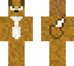 Brown dog begging | Minecraft Skin