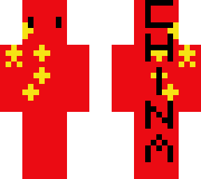 Chinese flag | Minecraft Skin