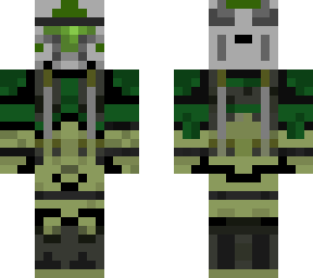 Commander Gree - CC-1004 | Minecraft Skin