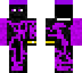 DRIP ENDERMAN with sickness from Minecraft story mode | Minecraft Skin