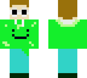 GeorgeNotFound In Green Dream Merch | Minecraft Skin