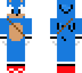 official movie sonic | Minecraft Skin