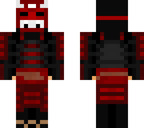 Samurai with Demon Mask | Minecraft Skin