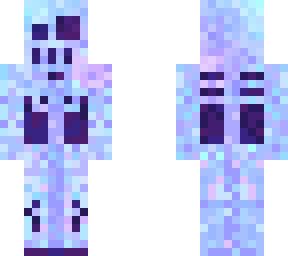 Skeleton Blue | Minecraft Skin