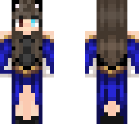 Vestido azul | Minecraft Skin