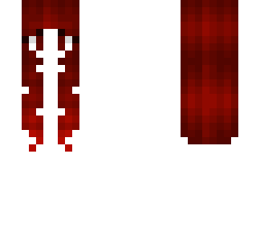 Blood Red Hair Base | Minecraft Skin