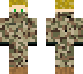 Camo Steve v2.0 | Minecraft Skin