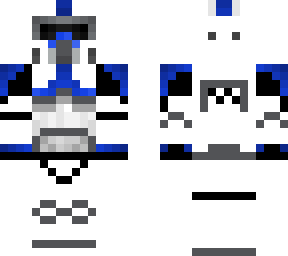 clone trooper 501st | Minecraft Skins
