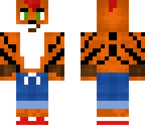 Crash Bandicoot Minecraft Skins