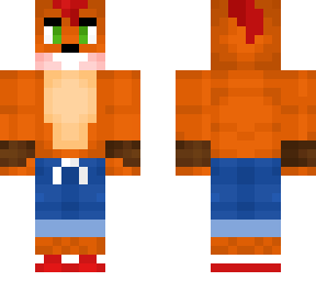 Crash Bandicoot | Minecraft Skin