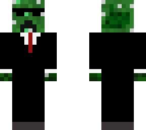 Creeper In A Suit | Minecraft Skins