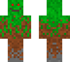 Evil dirt man | Minecraft Skin