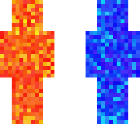 WATER AND LAVA | Minecraft Skin