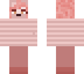 Cute Pink Dog Girl | Minecraft Skin
