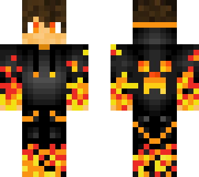Fire Hoodie | Minecraft Skin