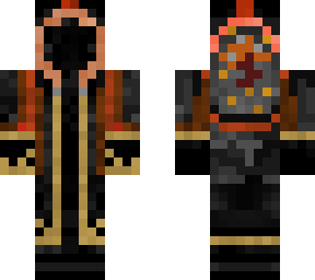 Flamming Shroom Grandmaster | Minecraft Skin