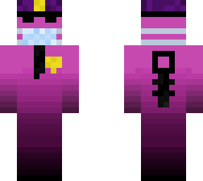 ghostemane purple guy fixed | Minecraft Skin
