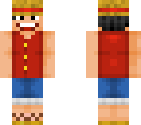 Luffy- One piece | Minecraft Skin