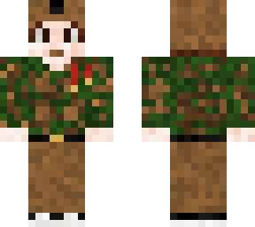 Military person | Minecraft Skin