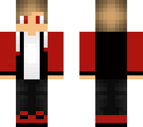 Red Cool Boy | Minecraft Skin