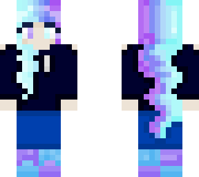 Two toned hair | Minecraft Skin