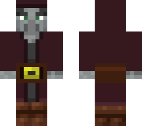 Wizard Pillager | Minecraft Skin