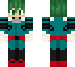 Izuku Midoriya - Deku | Minecraft Skin