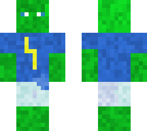 Lightning komodo dragon | Minecraft Skin