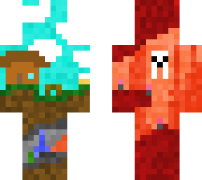 overworld and nether | Minecraft Skins