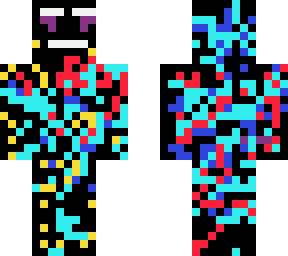 The mess skin | Minecraft Skin