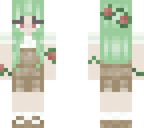 Through the rose bush | Minecraft Skin