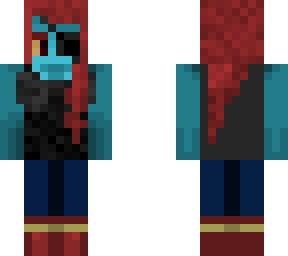 undertale undyne | Minecraft Skin