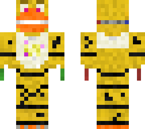 Withered chica | Minecraft Skin