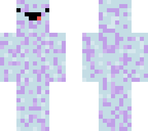 Blue & Purple Alien | Minecraft Skin